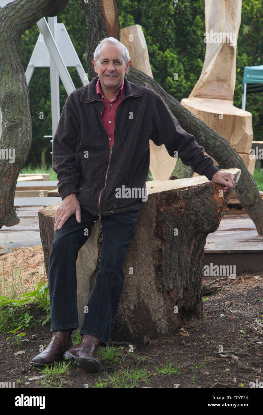 David nash sculptures hi-res stock photography and images - Alamy