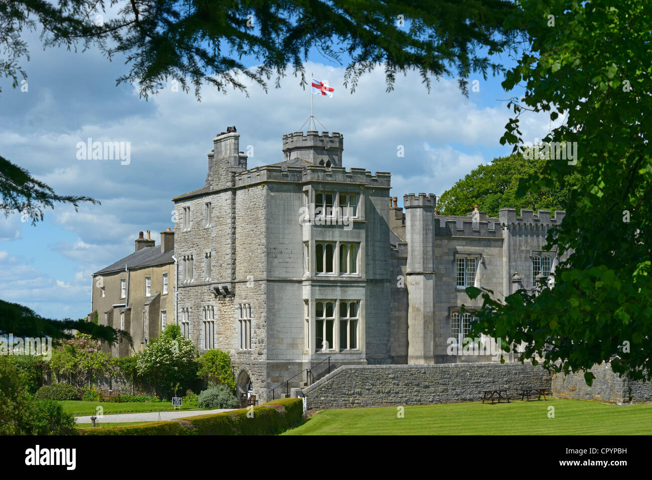 Leighton Hall, Yealand Conyers, Lancashire, England, United Kingdom ...