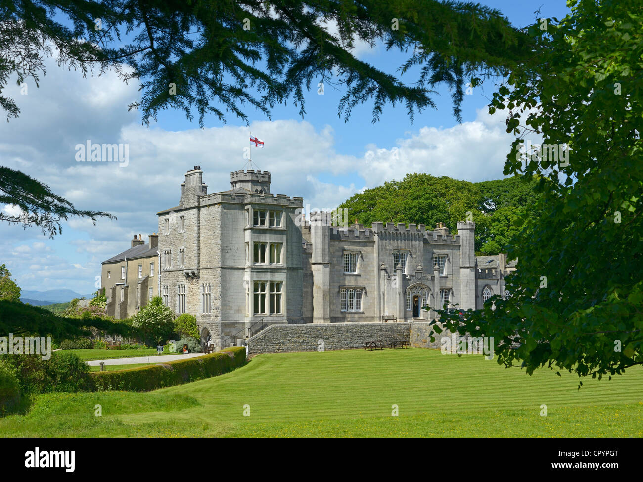 Leighton Hall, Yealand Conyers, Lancashire, England, United Kingdom ...