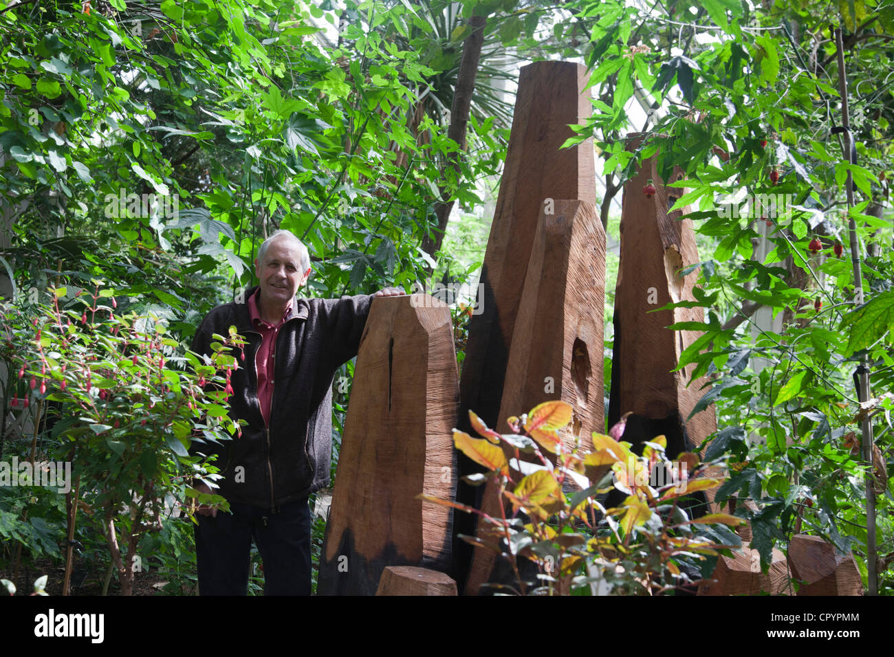 David nash sculptures hi-res stock photography and images - Alamy