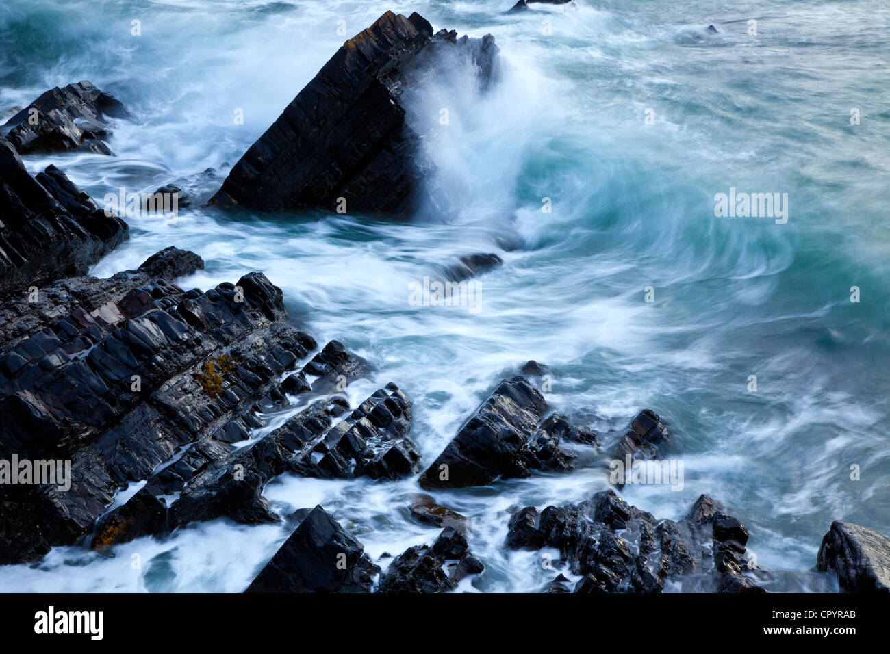 Atlantic roller and rocks hi-res stock photography and images - Alamy