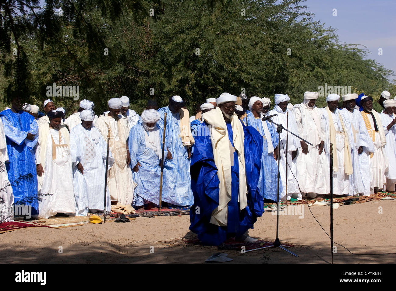Mali, Timbuktu, time of the Friday prayer Stock Photo - Alamy
