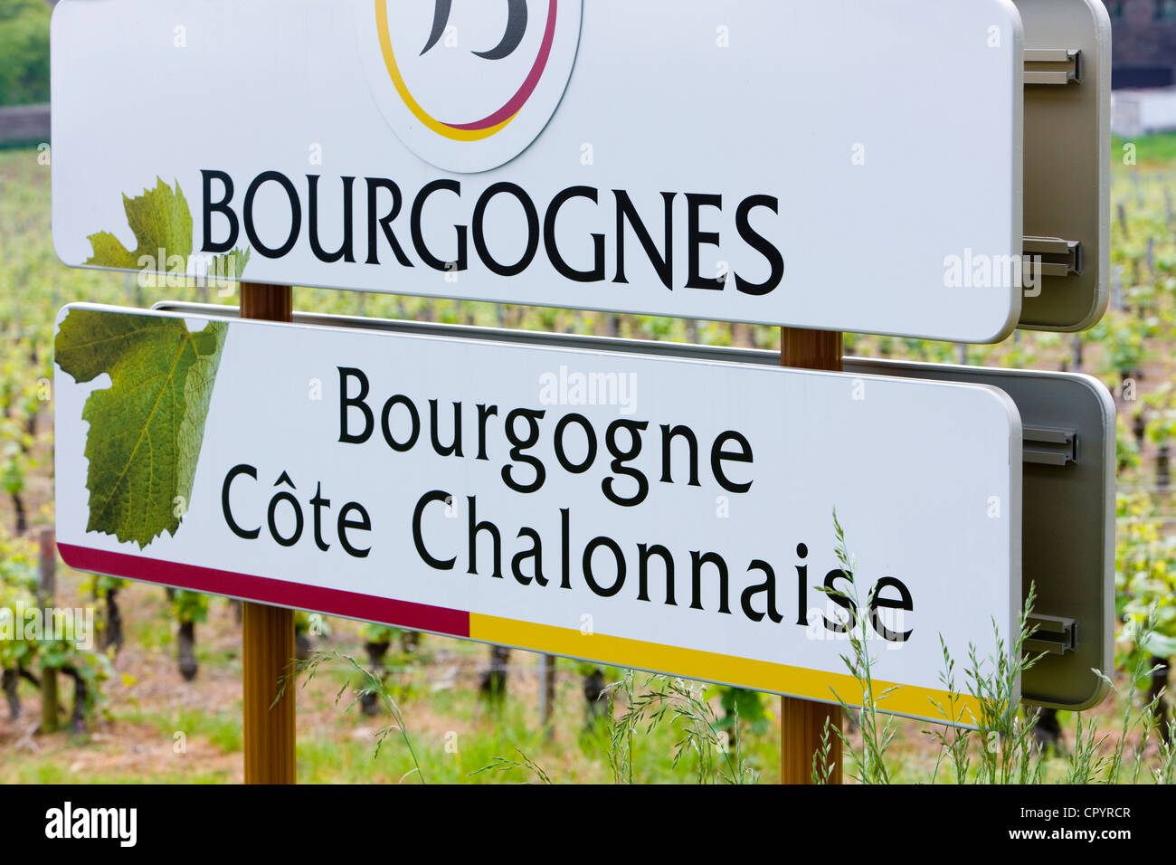 Cote Chalonnaise Vineyard High Resolution Stock Photography and Images ...