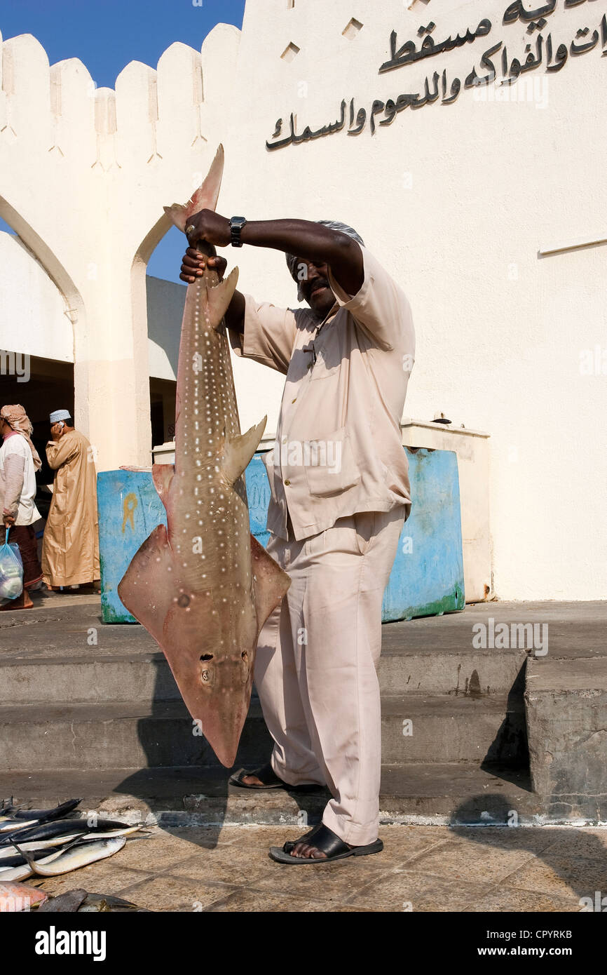 Oman, Muscat, Mutrah, fish market Stock Photo - Alamy