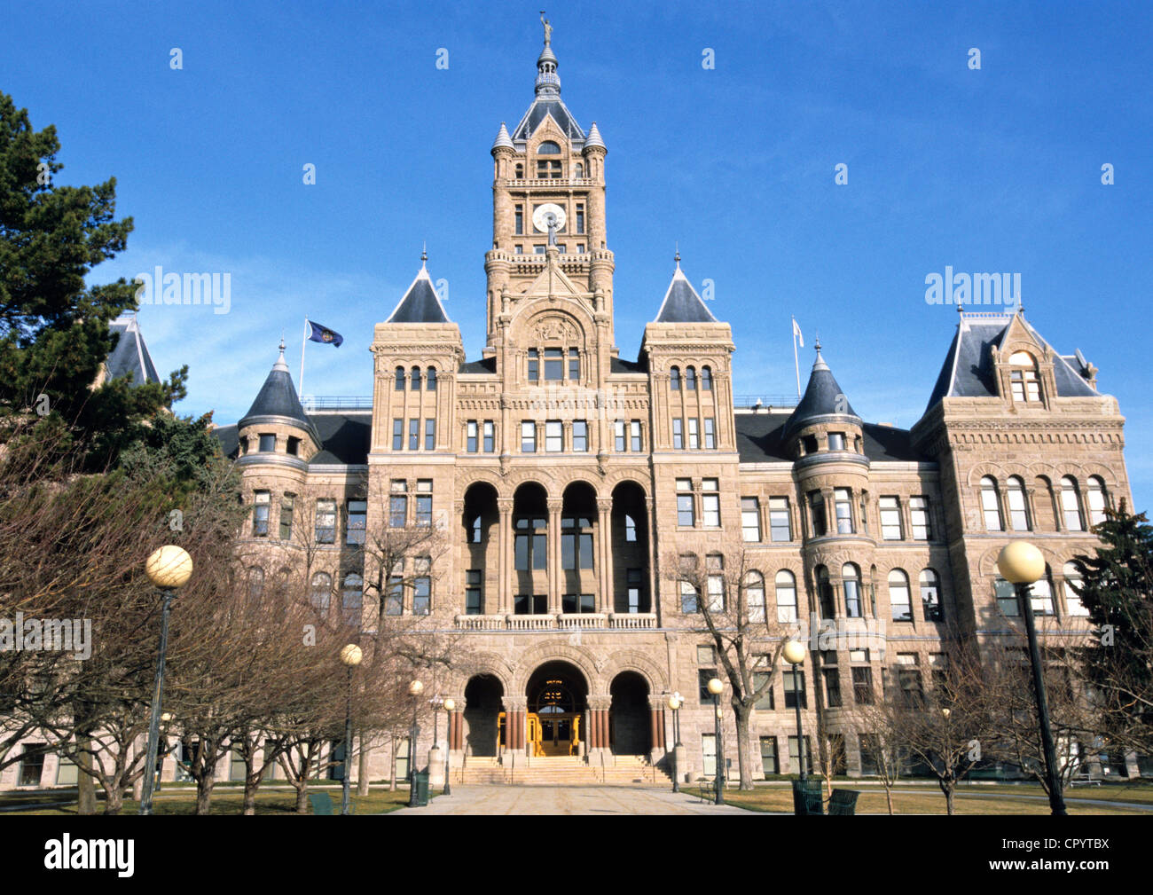 United States, Utah, Salt Lake City, Town Hall Stock Photo - Alamy