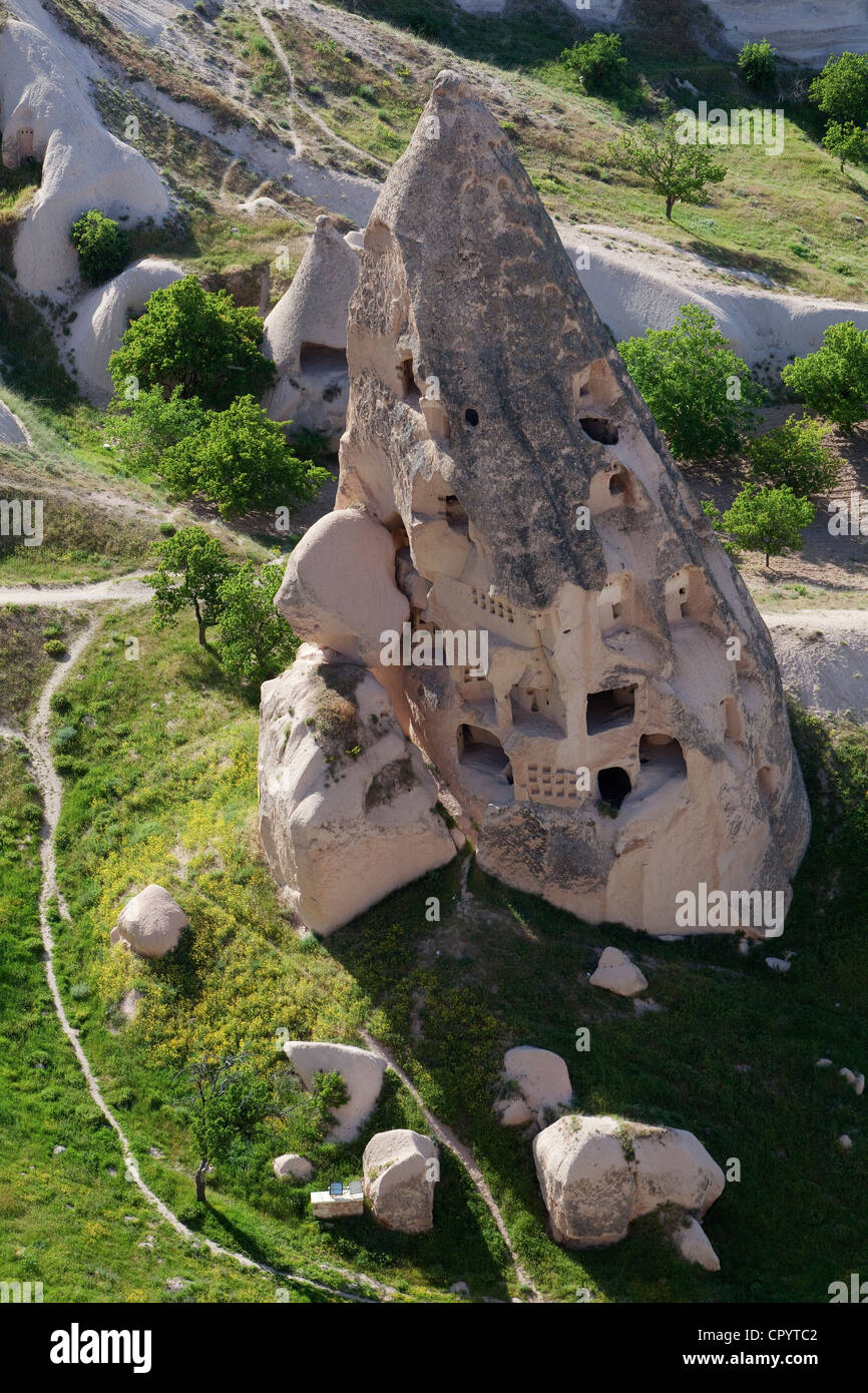 Inside rock house uchisar cappadocia hi-res stock photography and ...
