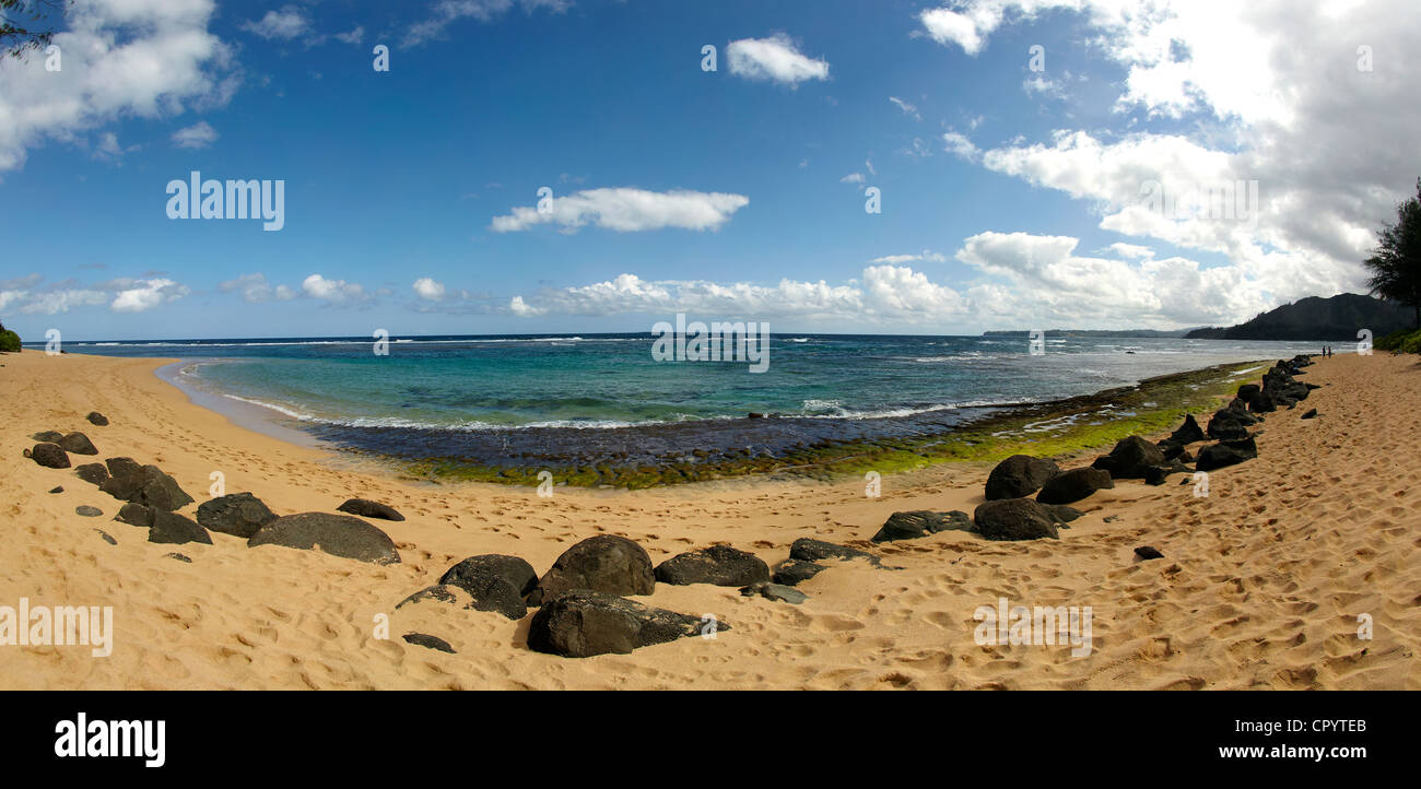 Ha'ena Beach, Haena, Kauai, Hawaii, USA Stock Photo - Alamy