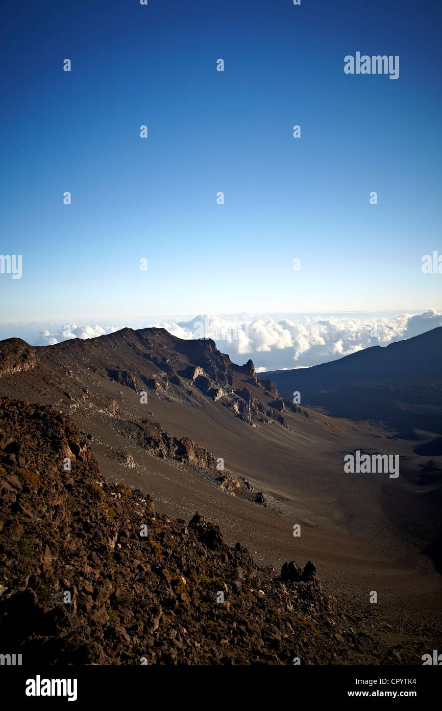 Haleakala, shield volcano, Haleakala National Park, Maui, Hawaii, USA ...