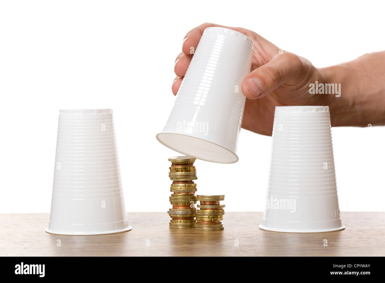 Piled up cups hi-res stock photography and images - Alamy