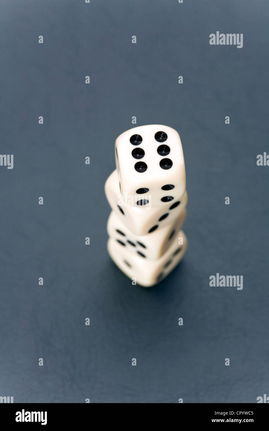 Stacked dice hi-res stock photography and images - Alamy