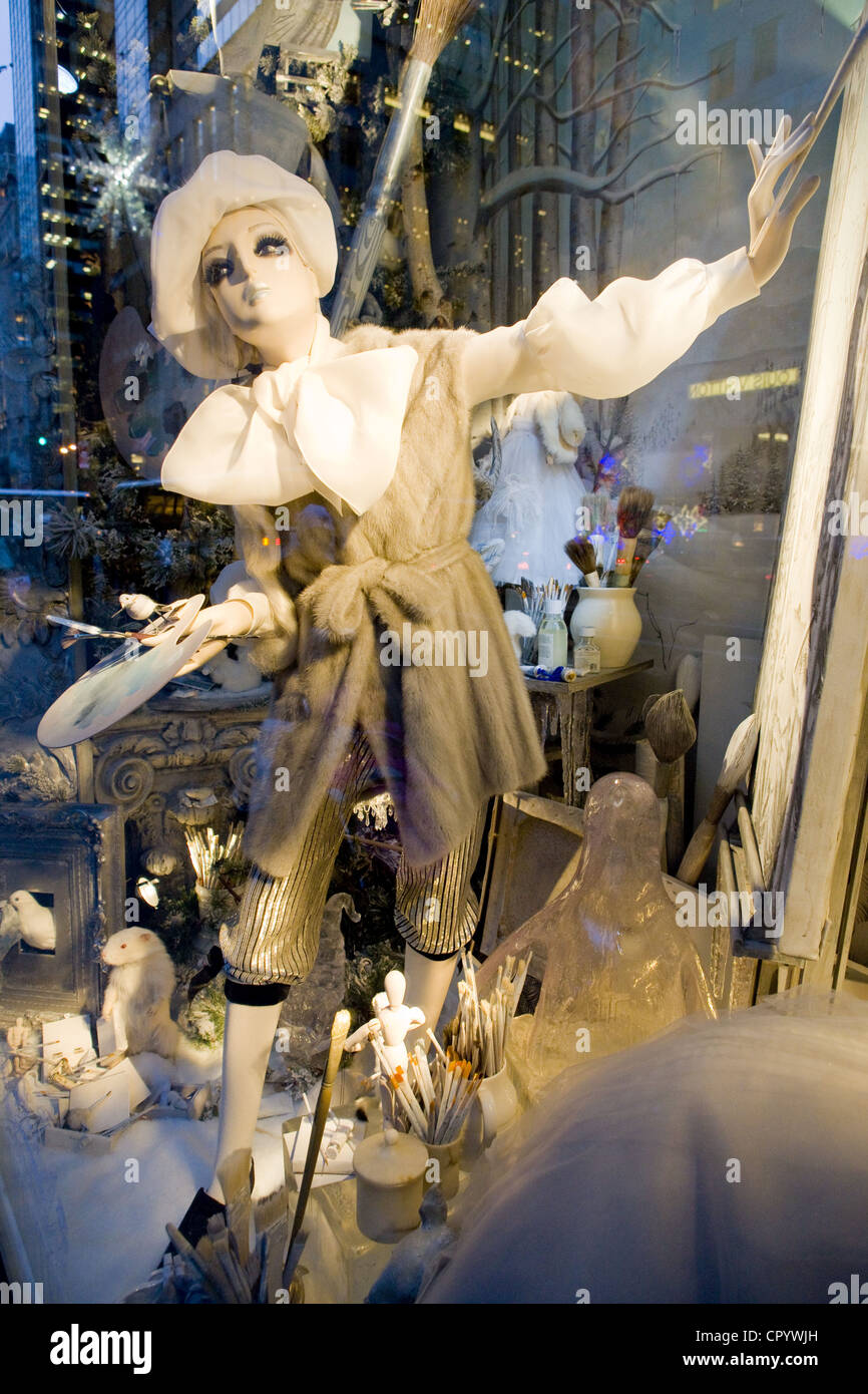shop window, Manhattan, New York City, USA Stock Photo - Alamy