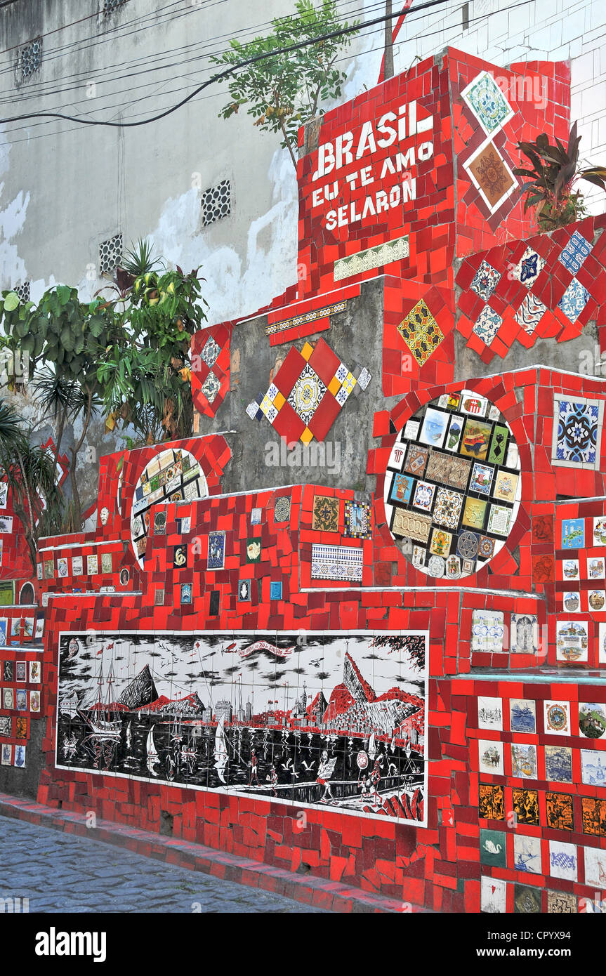 Carioca mosaic hi-res stock photography and images - Alamy