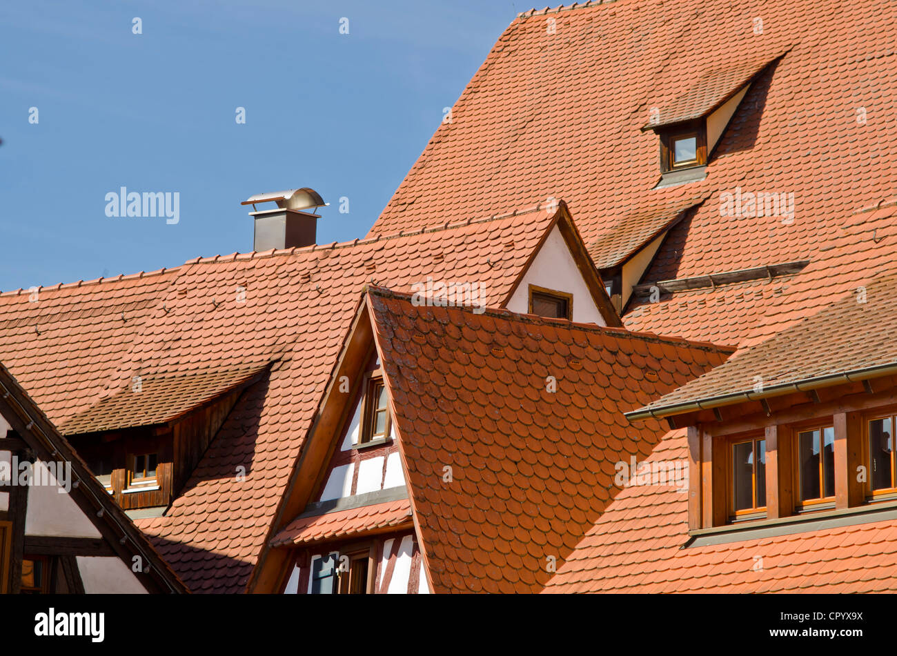 Details of roofs and gables hi-res stock photography and images - Alamy