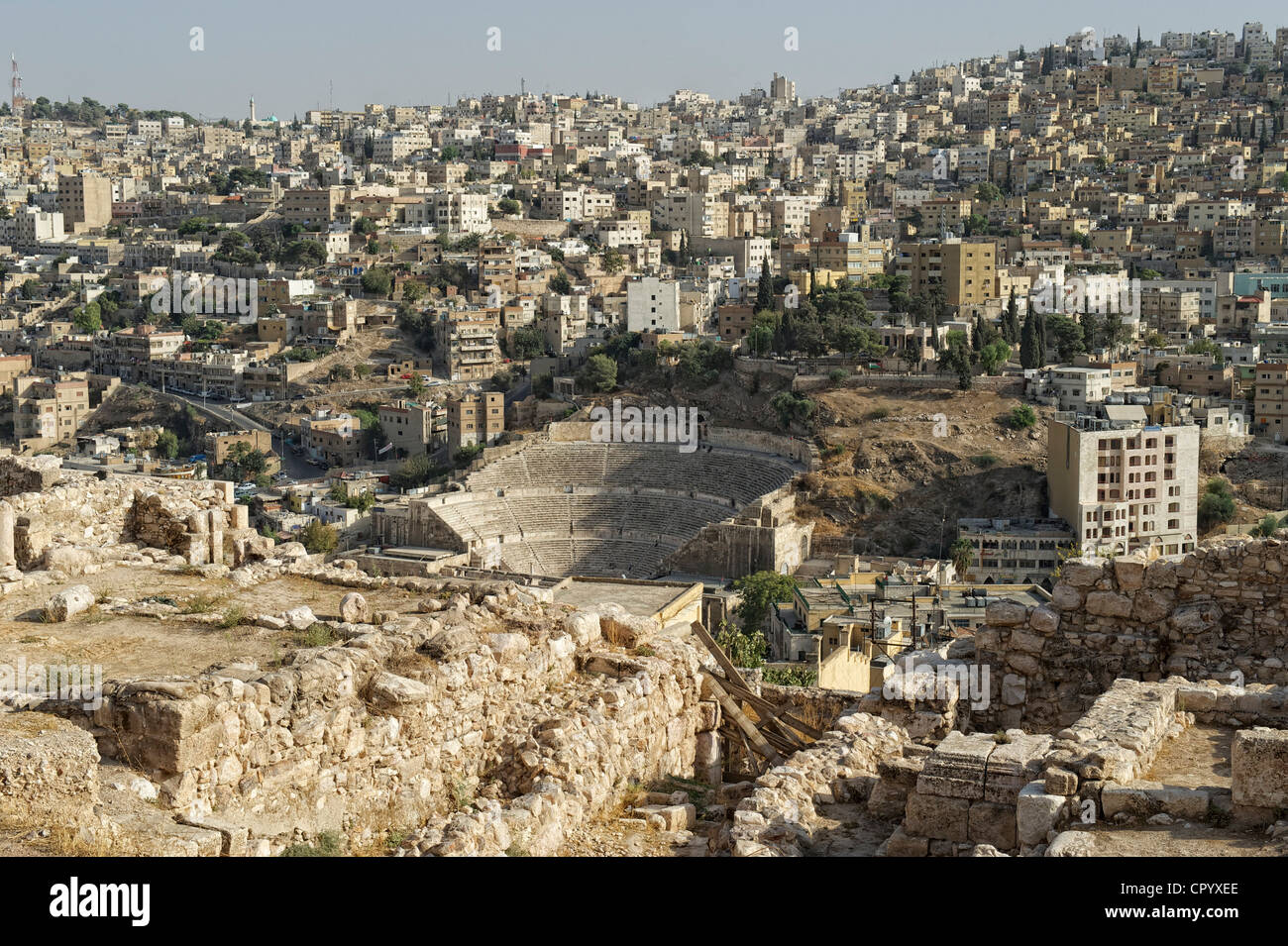 Amman, the capital of the Hashemite Kingdom of Jordan, Middle East ...