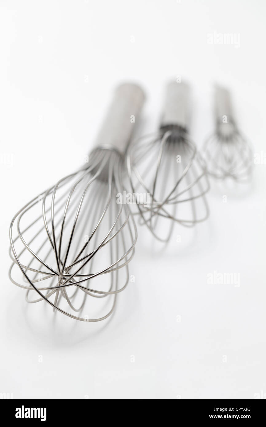 Different sized whisks Stock Photo - Alamy