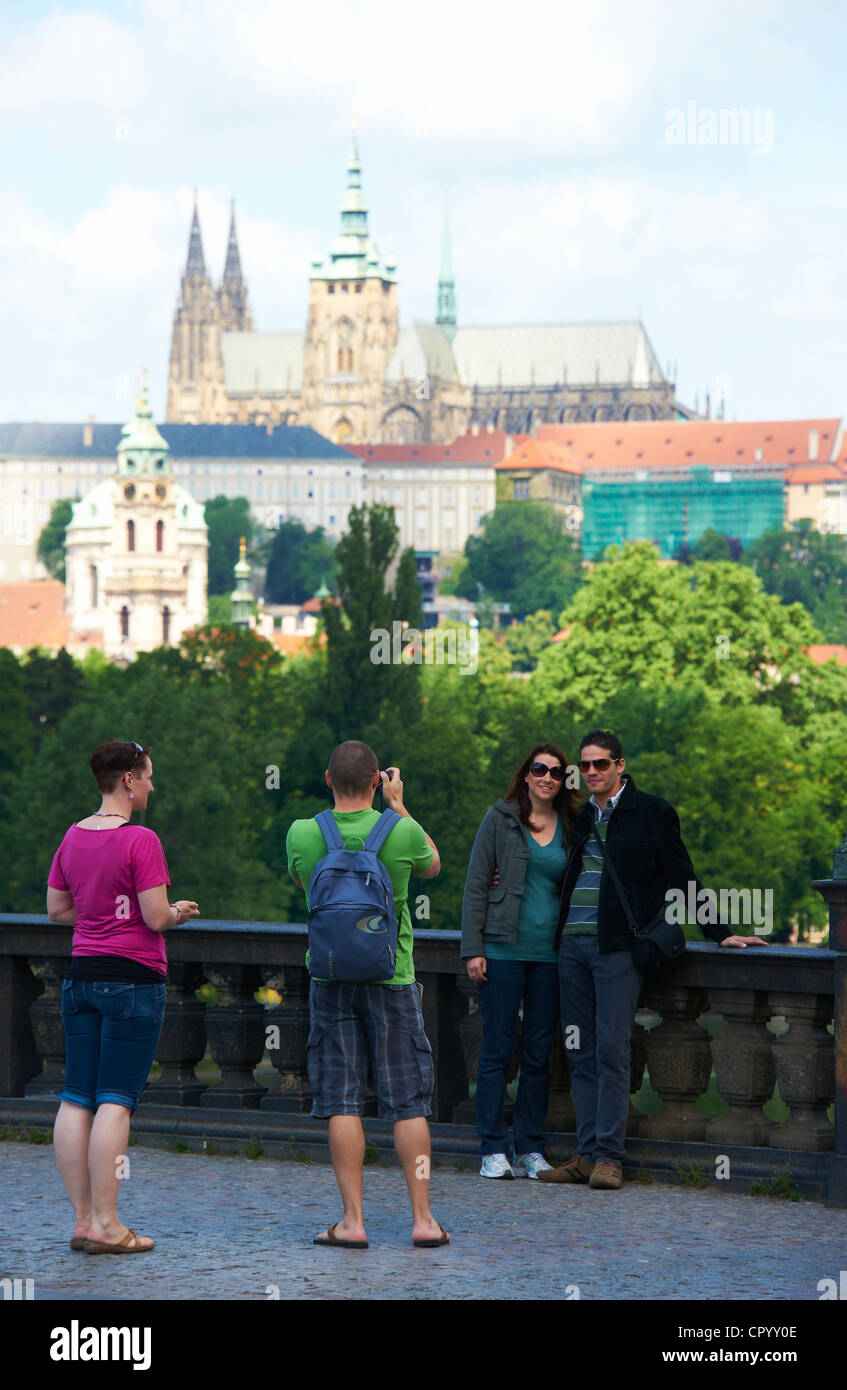 Prague castle detail cathedral prague cathedral golden gate hi-res ...