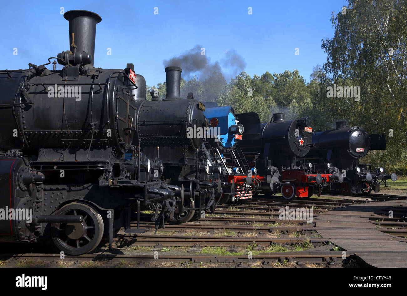 Railway Museum, Luzna u Rakovnika, Czech Republic Stock Photo - Alamy