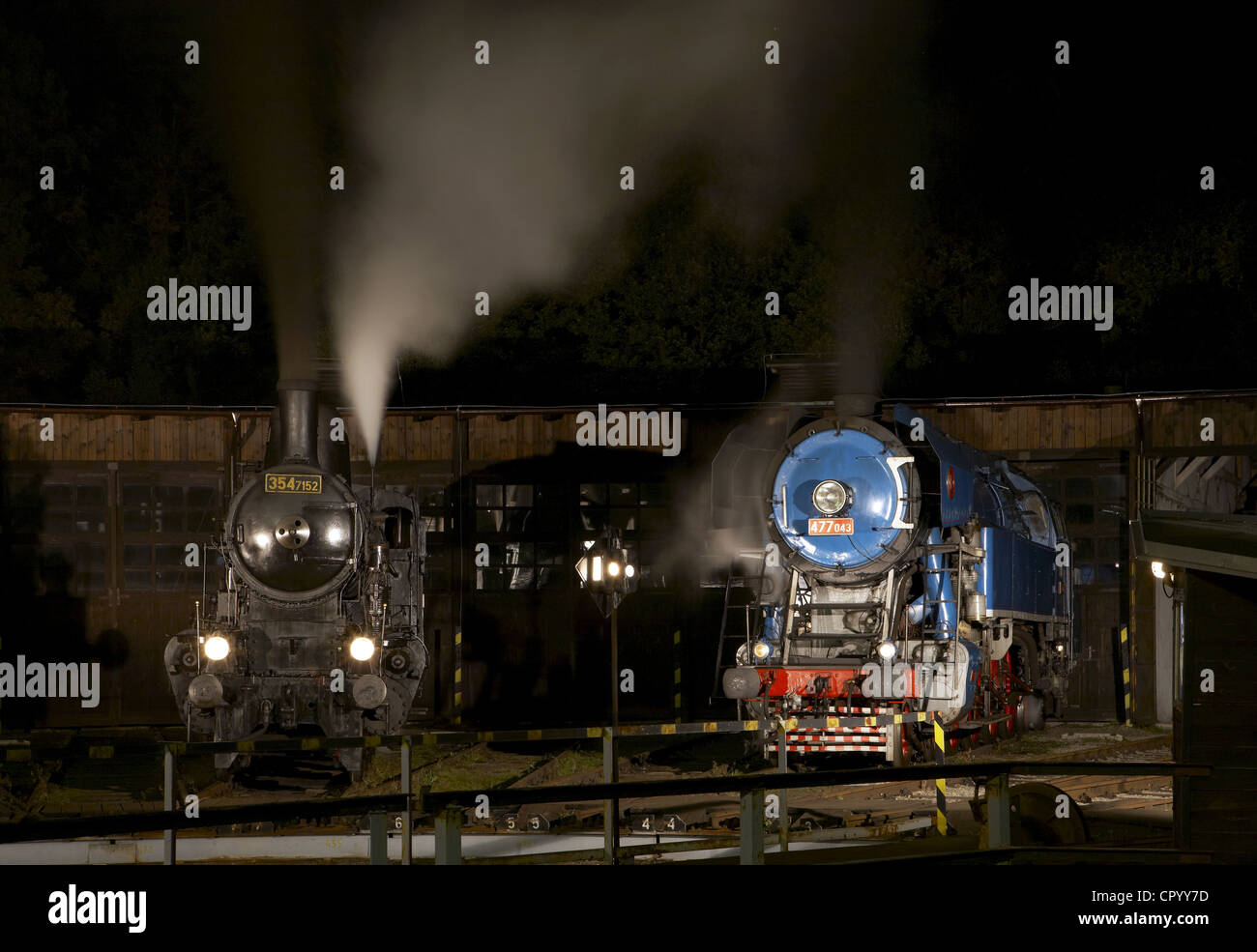 Railway Museum, Luzna u Rakovnika, Czech Republic Stock Photo - Alamy