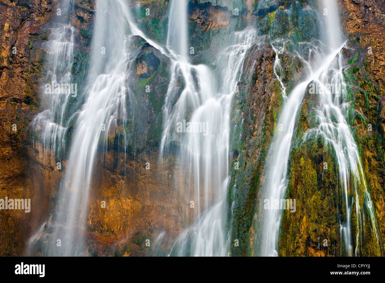 Waterfall, Plitvice Lakes, Croatia, Europe Stock Photo - Alamy
