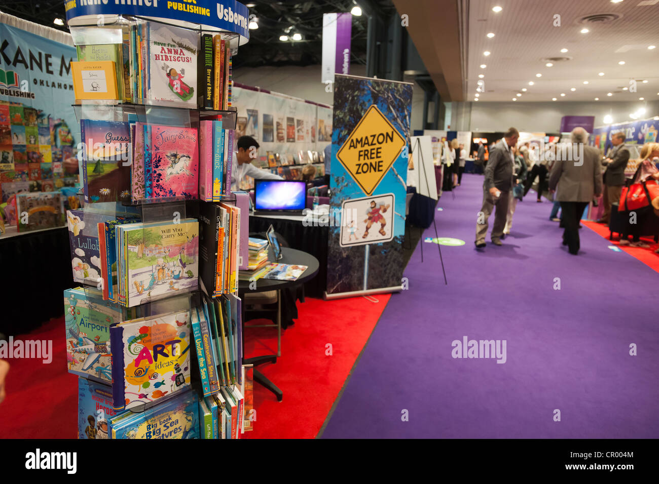 The Educational Development Corporation booth at the Book Expo America ...
