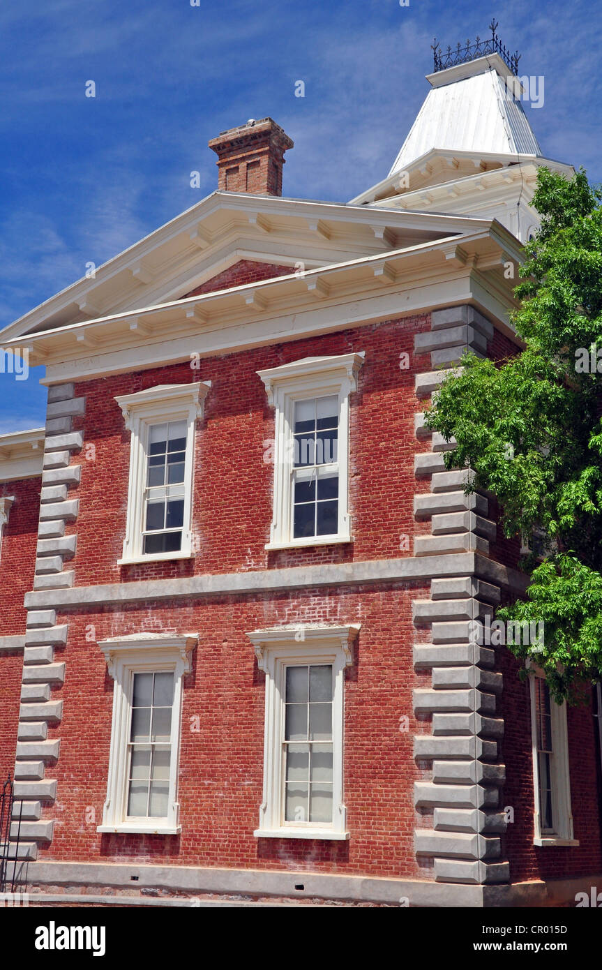 Brick courthouse in Tombstone, Arizona Stock Photo - Alamy