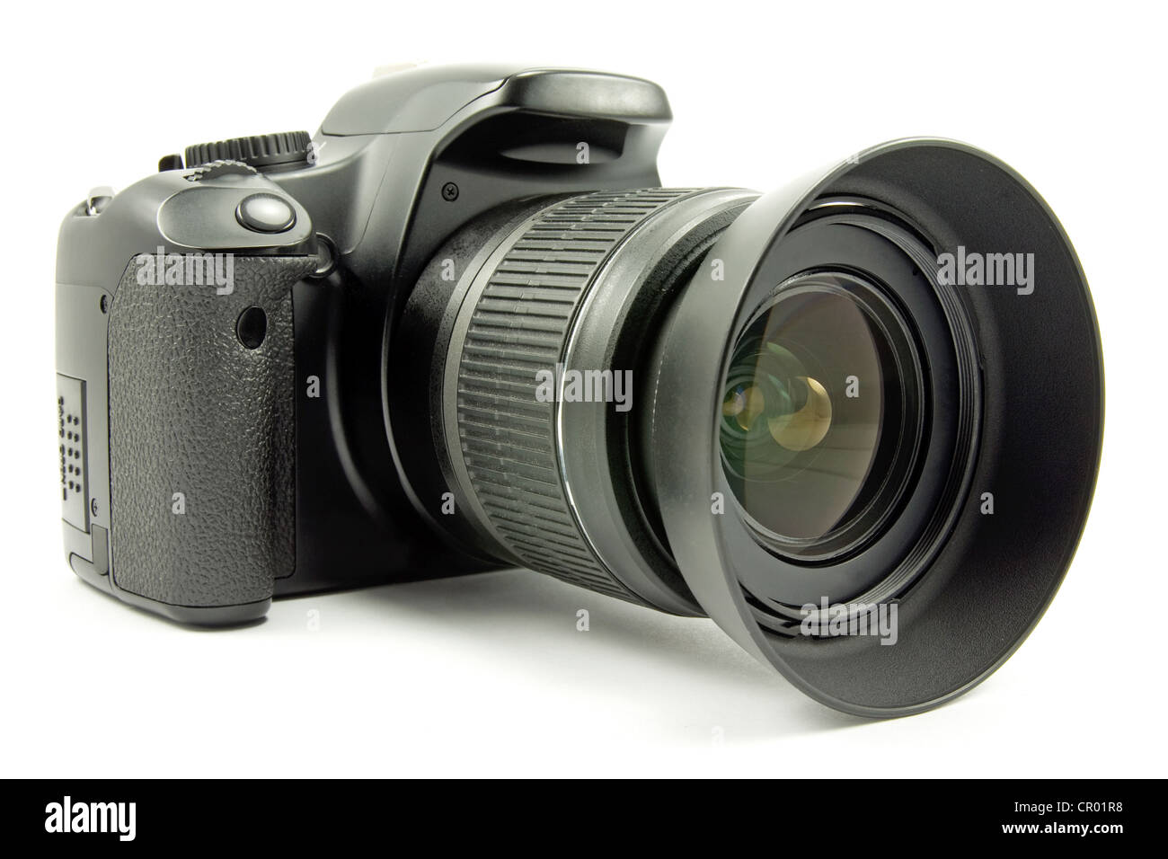 digital photo camera isolated on white background Stock Photo - Alamy