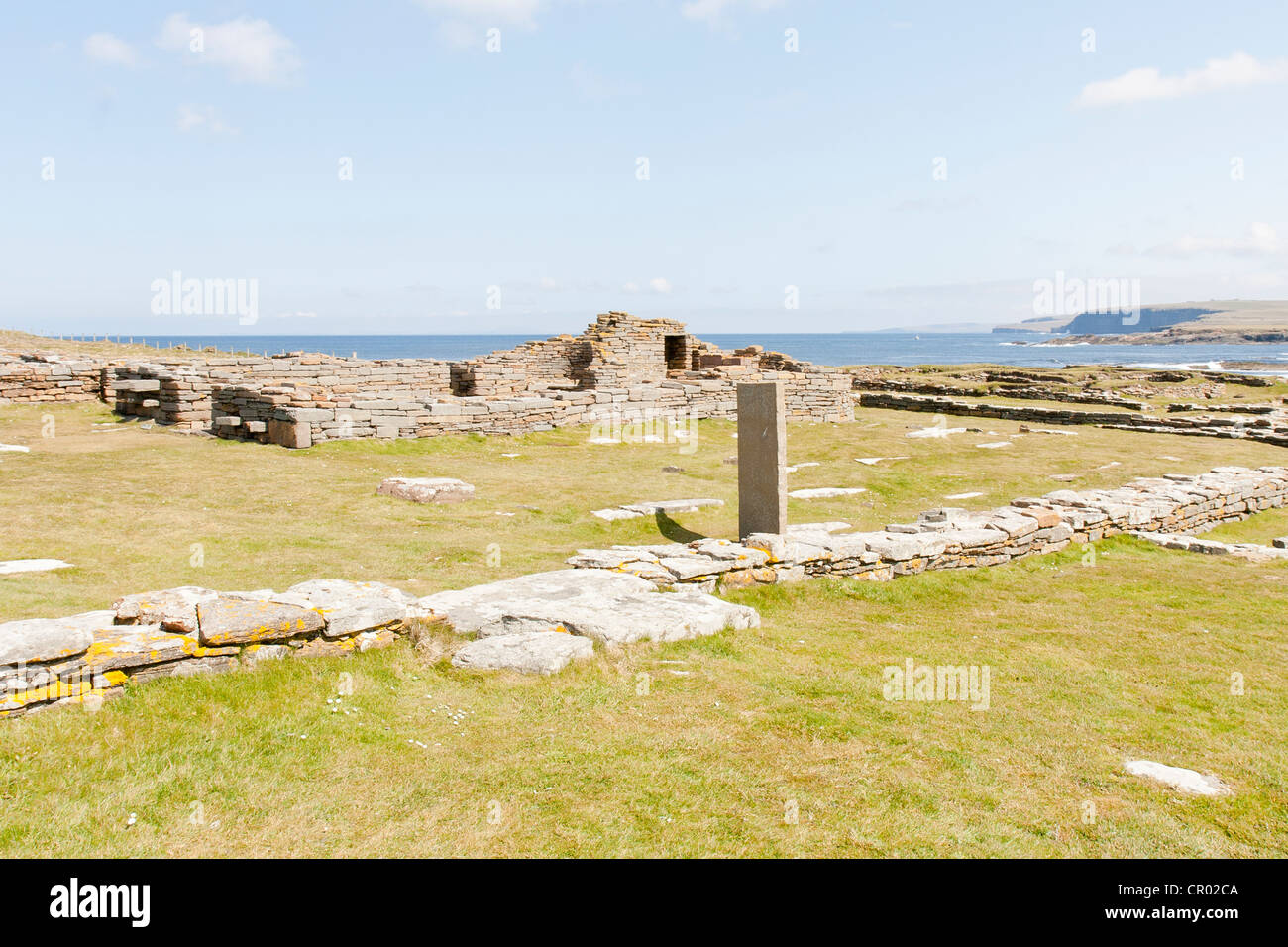The brough of Birsay on the Orkney and the remains of a pictish ...