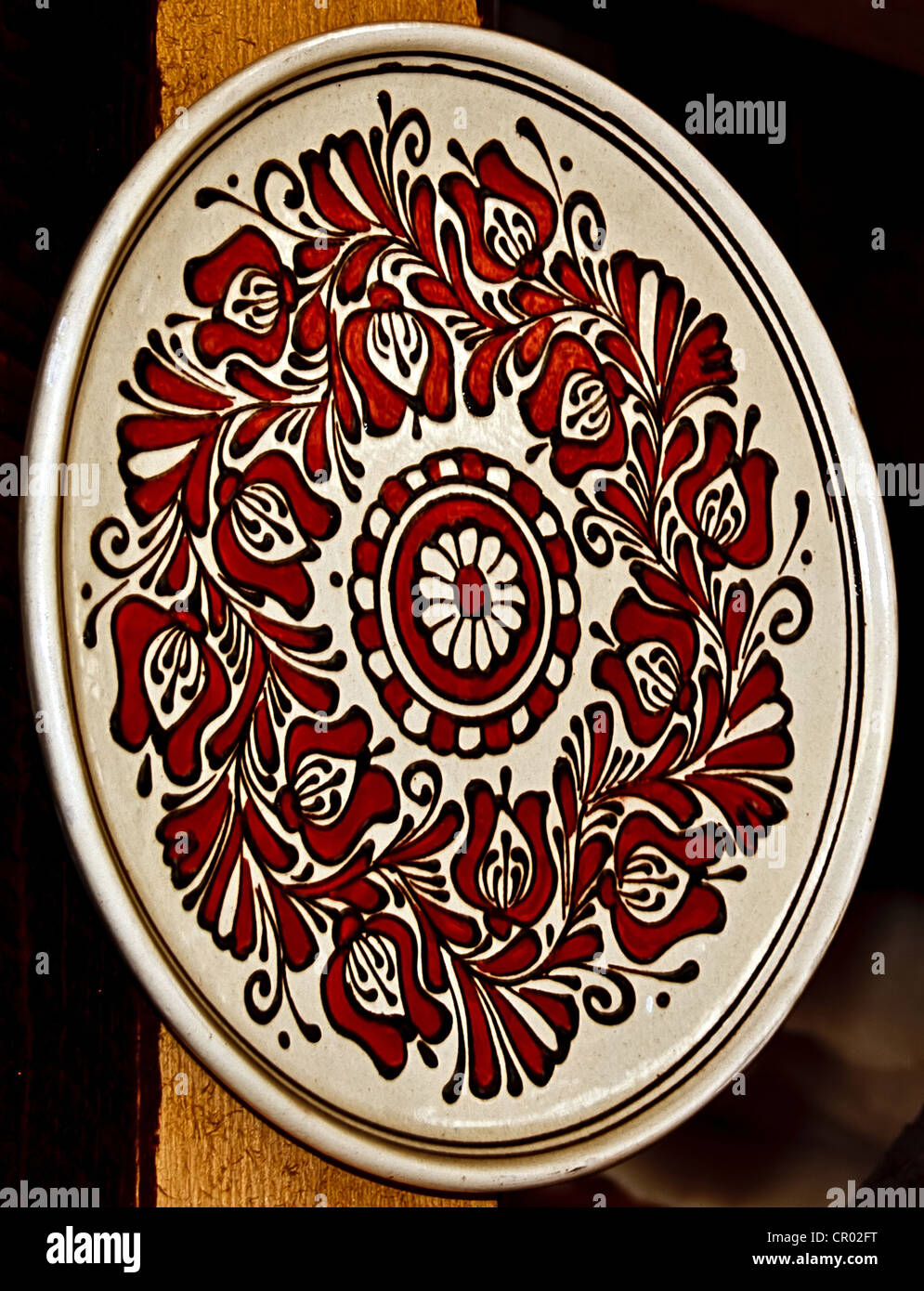 Romanian traditional pottery in the village Corund, Transylvania Stock ...