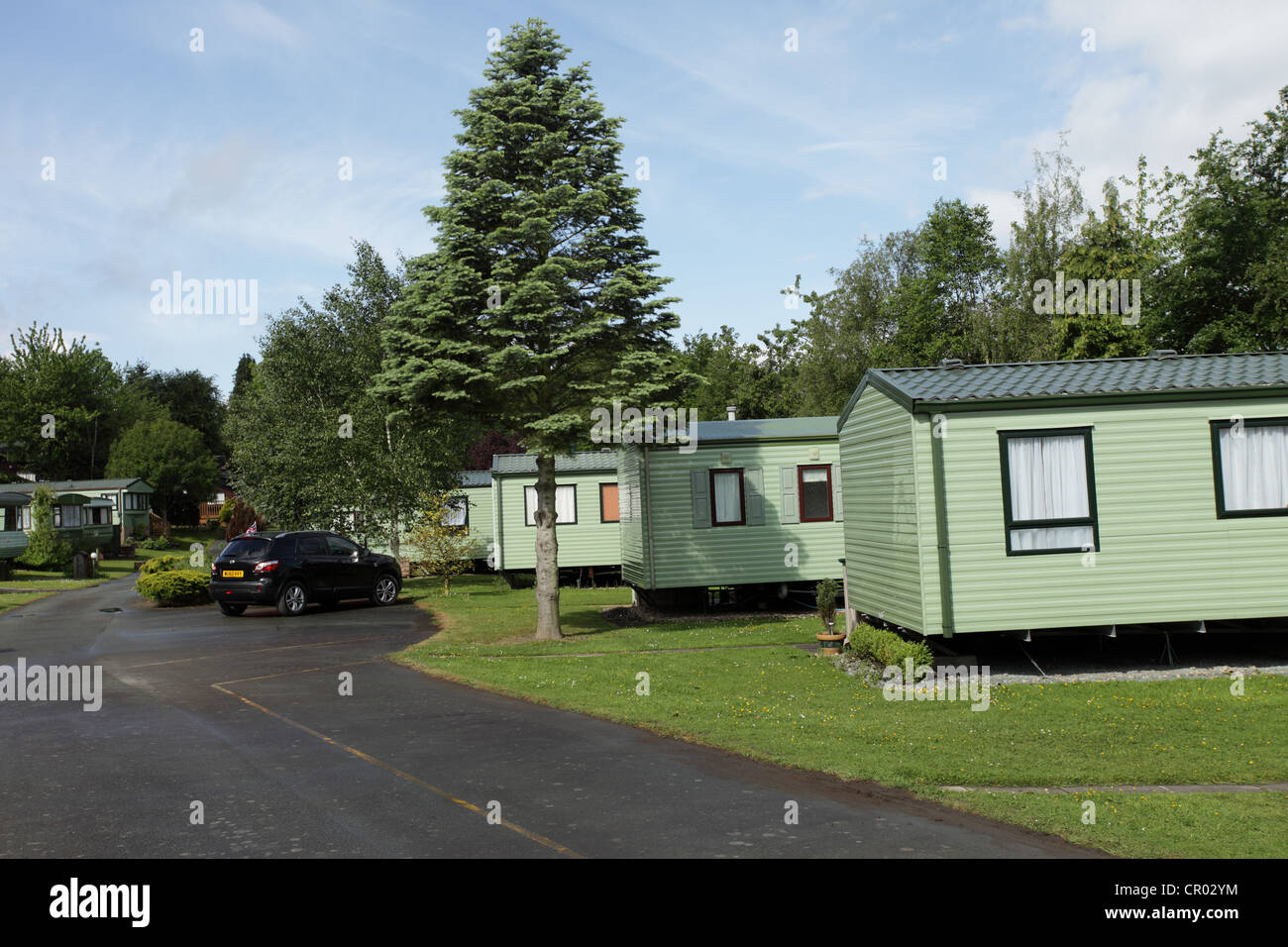 Static caravans homes hi-res stock photography and images - Alamy