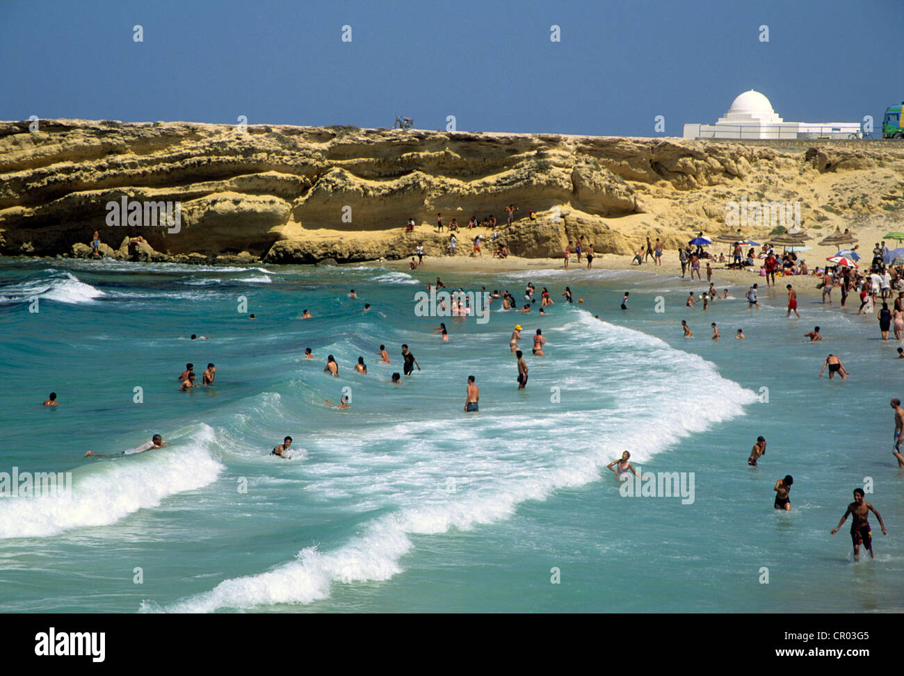Tunisia, Monastir, the beach Stock Photo - Alamy