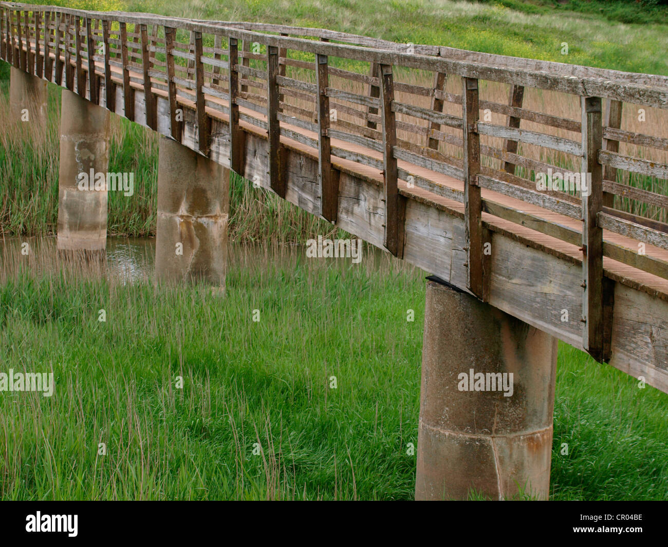 Footbridge, South Devon, UK Stock Photo - Alamy