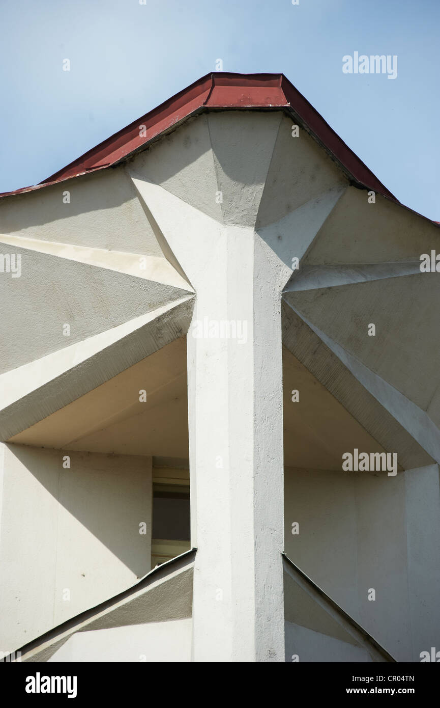 Cubistic Building by Josef Chochol Neklanova Street Prague Czech ...