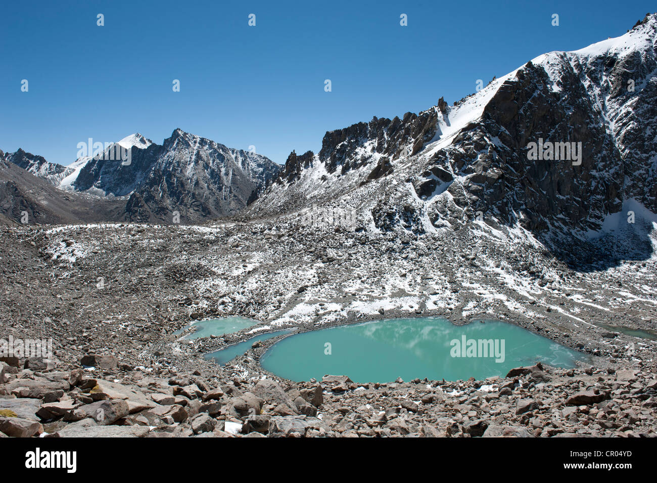 Tibetan Buddhism, lake behind the Dolma La Pass, 5670 m, pilgrimage ...