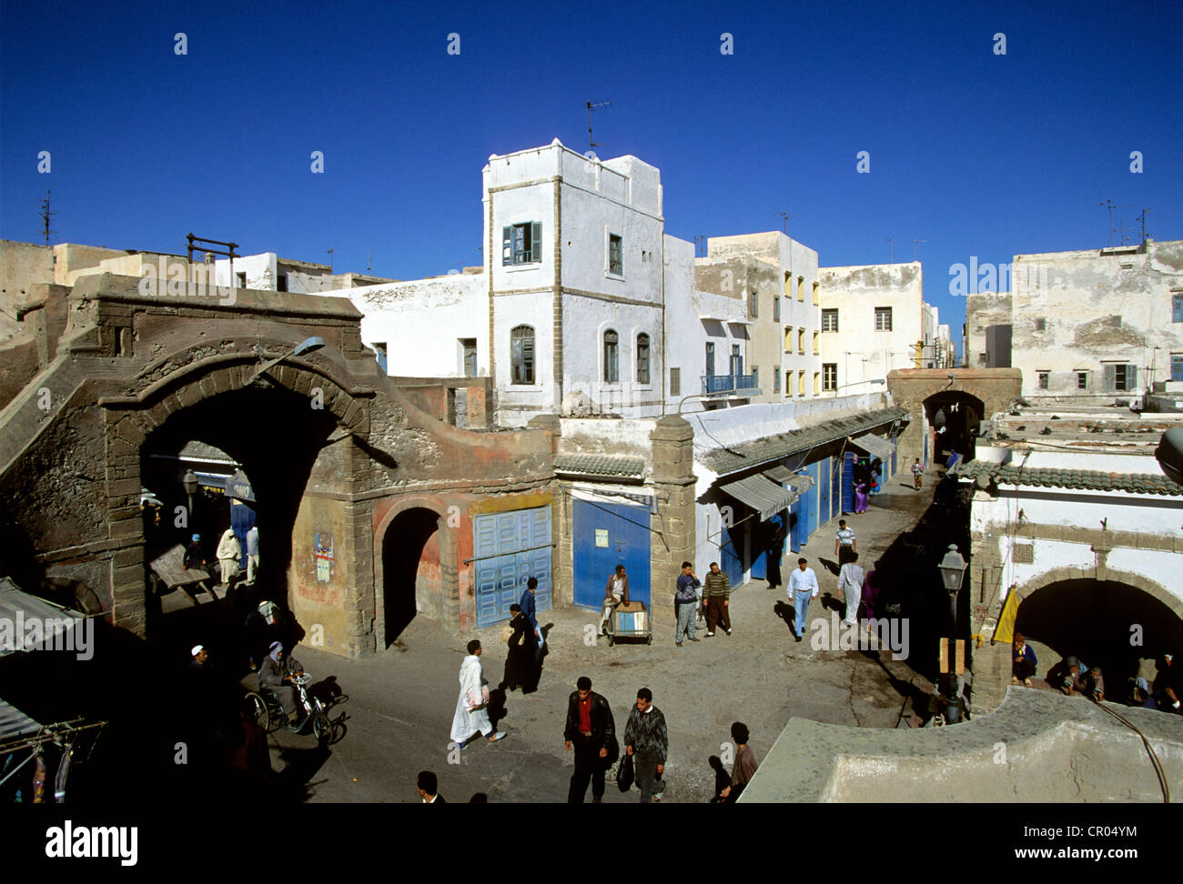 Morocco, Essaouira, medina listed as World Heritage by UNESCO Stock ...