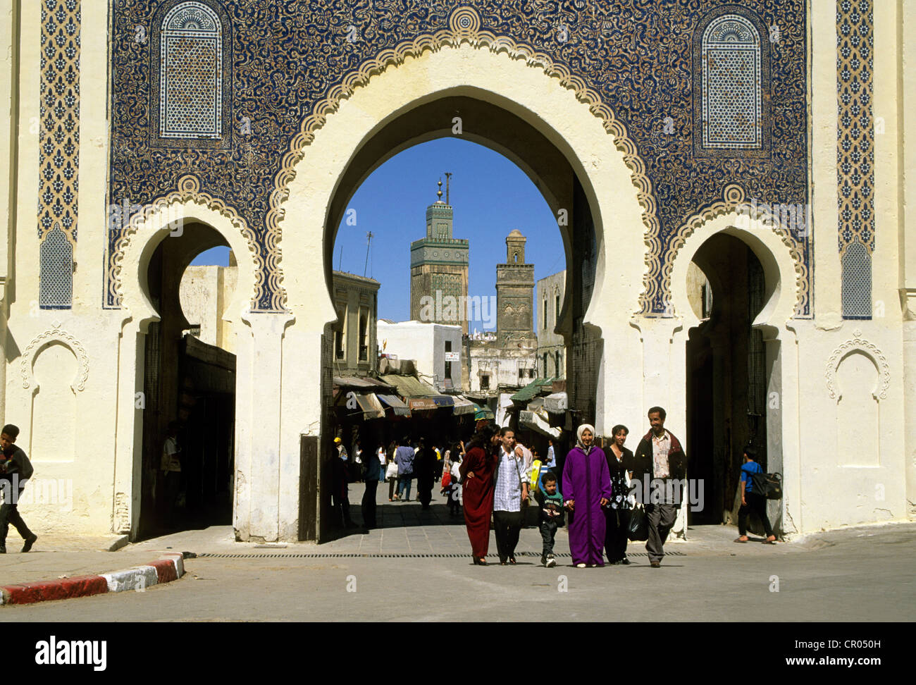 Morocco, Middle Atlas, Fes, Imperial City, medina listed as World ...