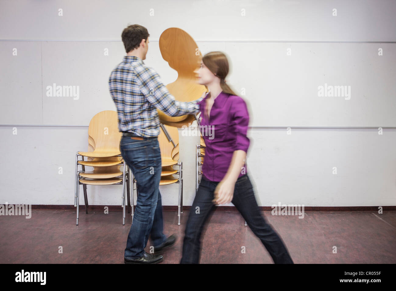 Adjusting Chair Office High Resolution Stock Photography and Images - Alamy