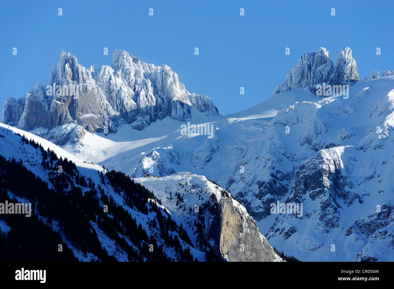 Klein and Gross Spannort Mountains, Engelberg, Obwalden, Switzerland ...