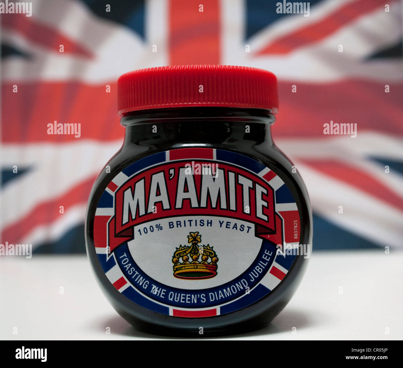 Ma'amite edition of Marmite for Diamond Jubilee, London Stock Photo - Alamy