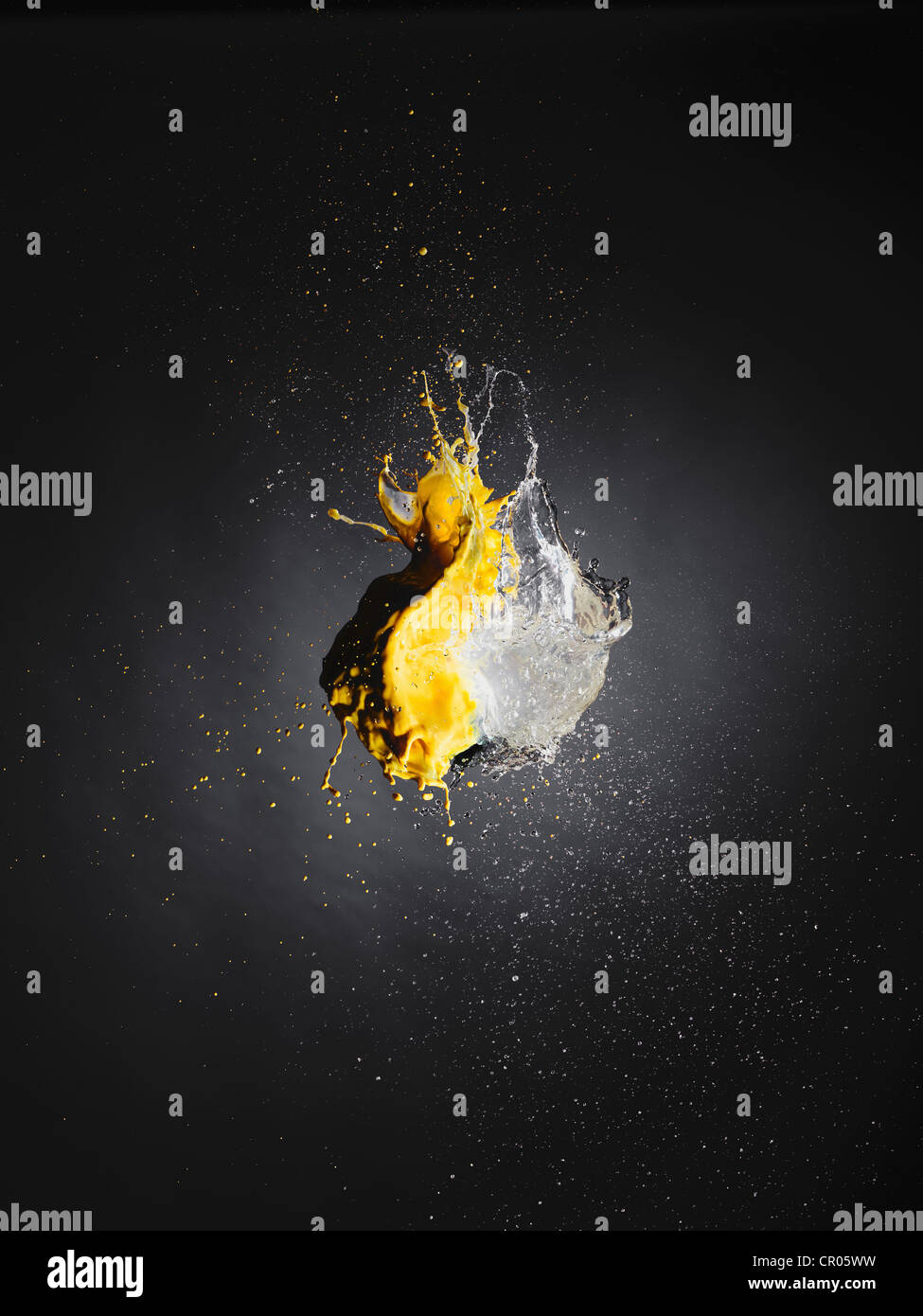 Splashing White Paint High Resolution Stock Photography and Images - Alamy