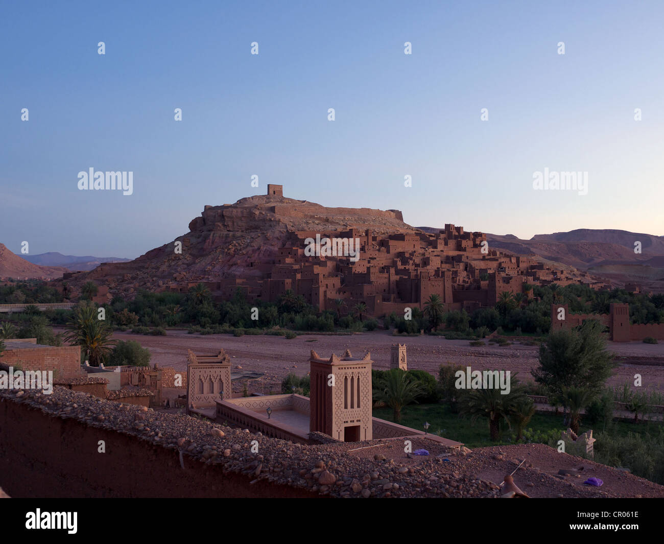 Kasbah Ait Benhaddou At Sunrise Unesco World Heritage Site Ait