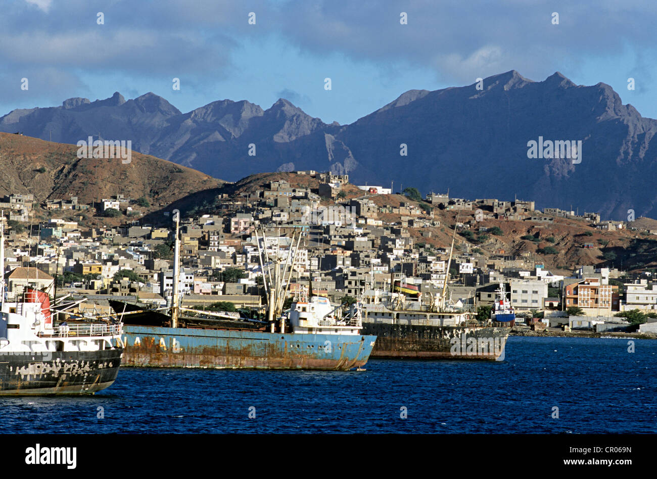 Mindelo harbour hi-res stock photography and images - Alamy