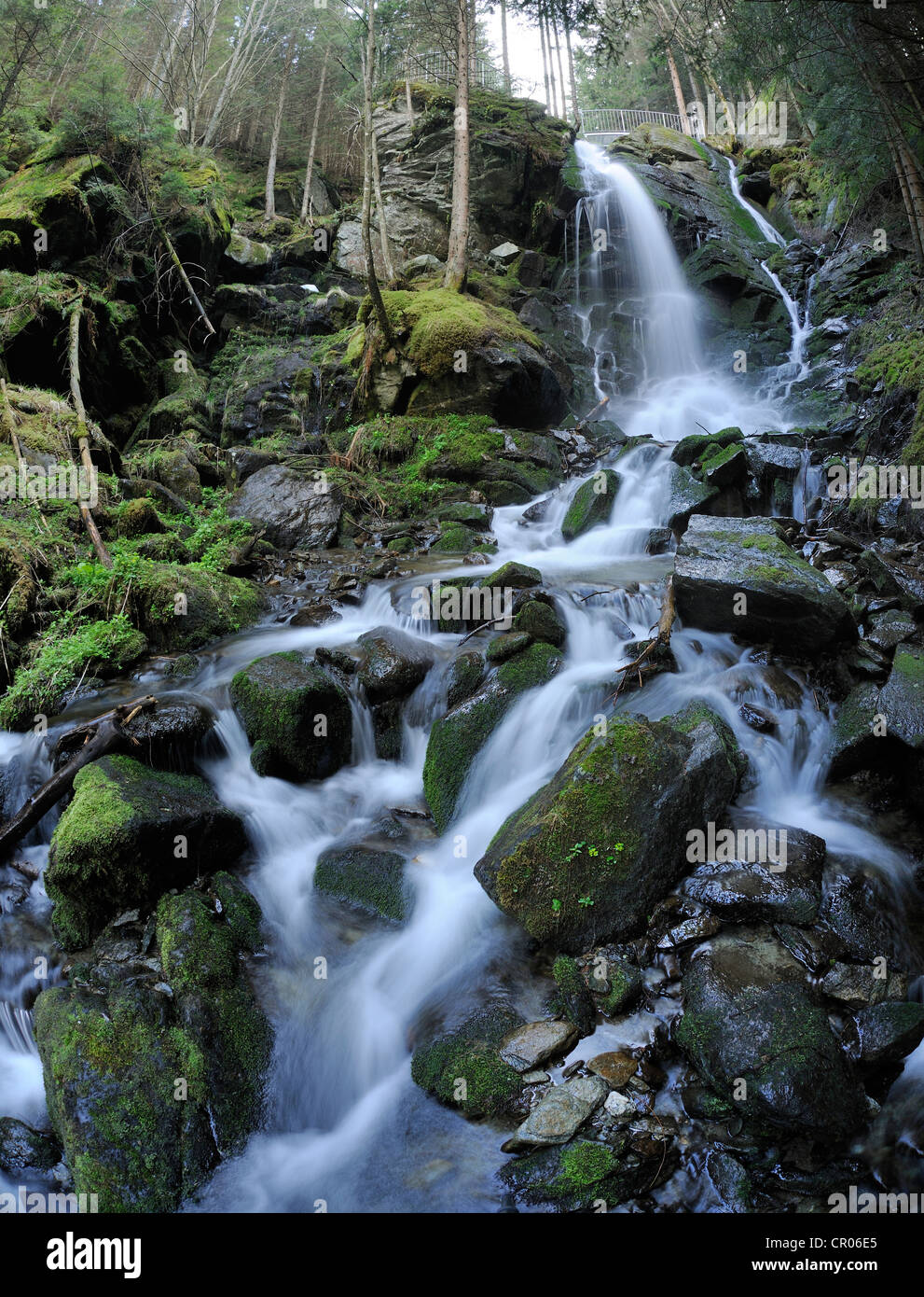 Waterfall, Themenweg Wildwasser white water learning path, Mariensee ...