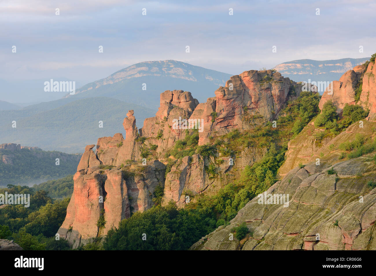 The Red Rocks of Belogradchik, Belogradchik, Bulgaria, Europe Stock ...