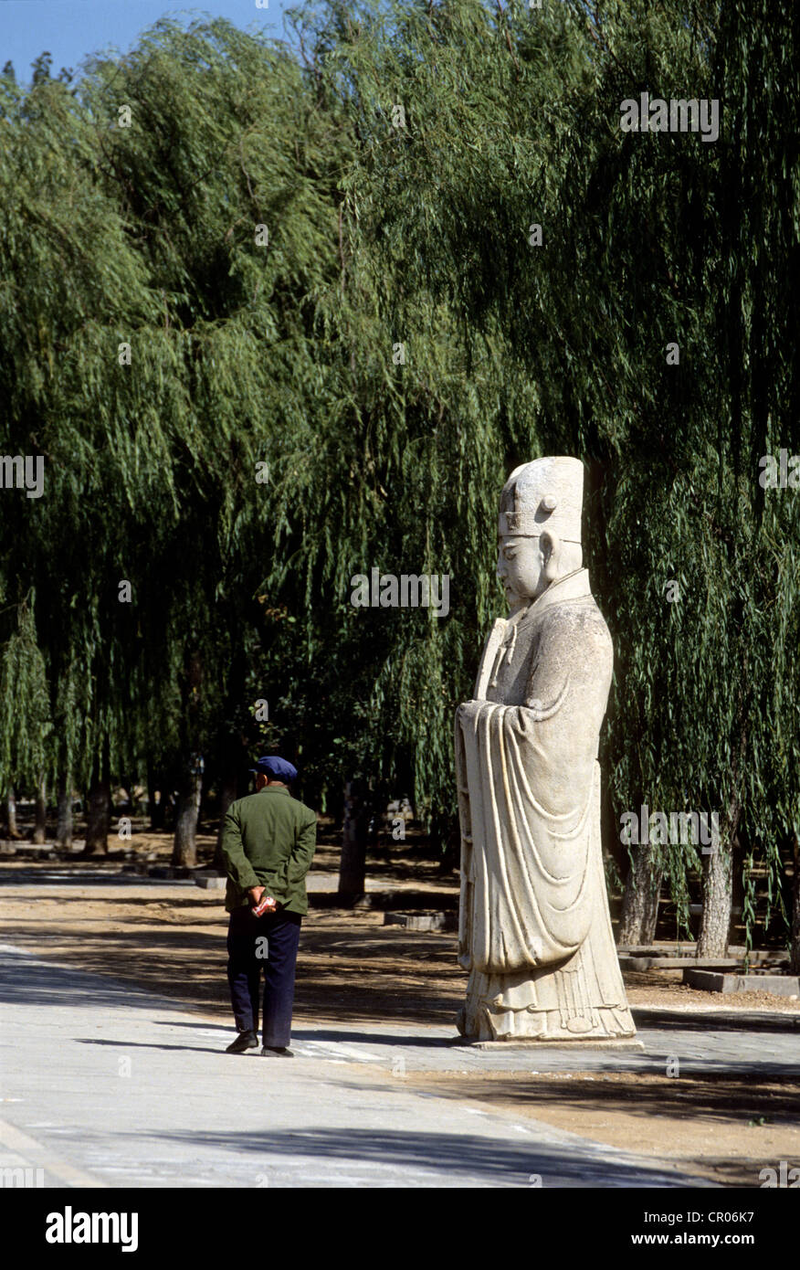 China, Beijing Municipality, Ming Tombs, the Spirit Way Stock Photo - Alamy
