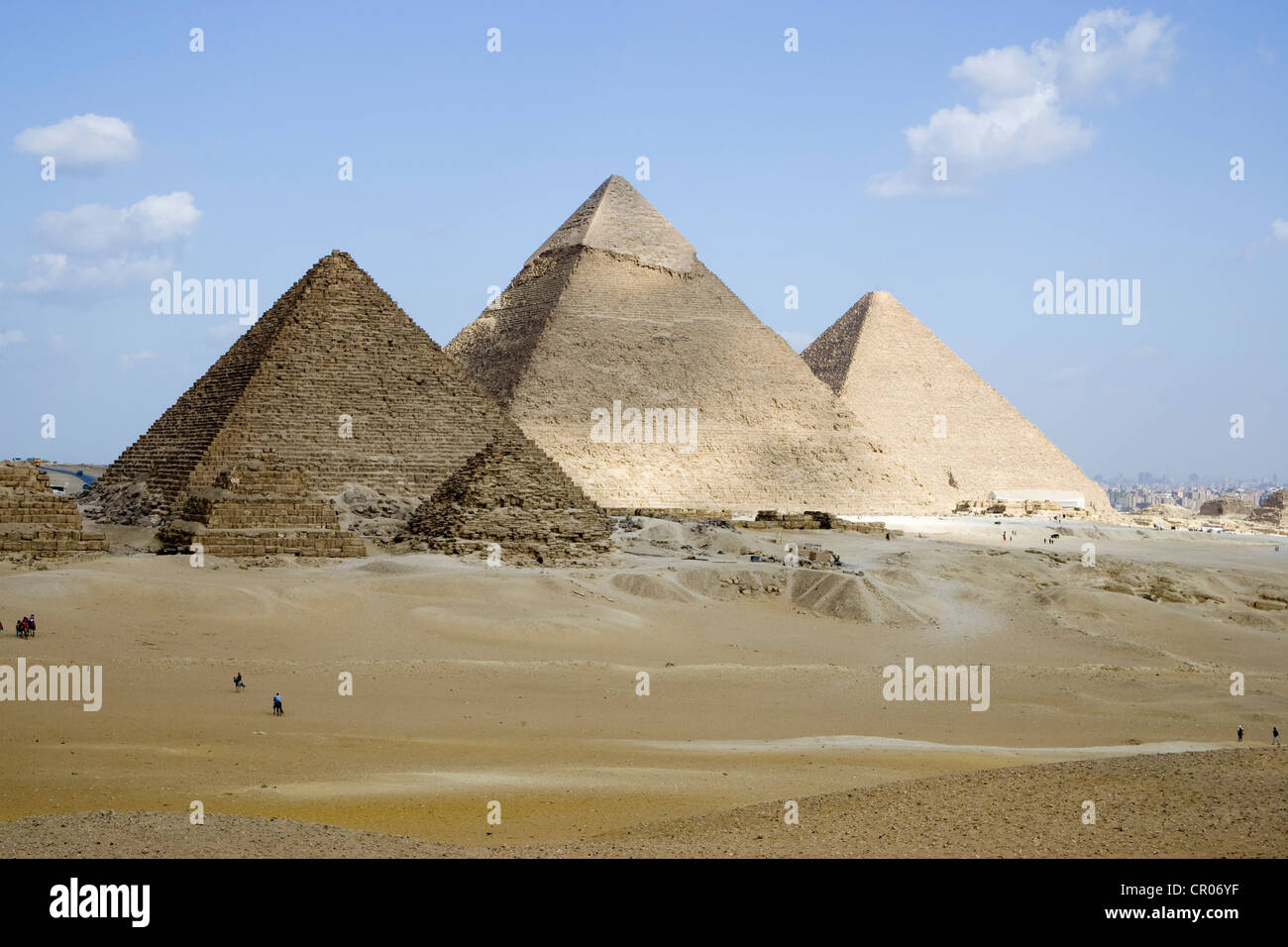 Egypt, Cairo, Guizeh, listed as World Heritage by UNESCO, Kheops ...