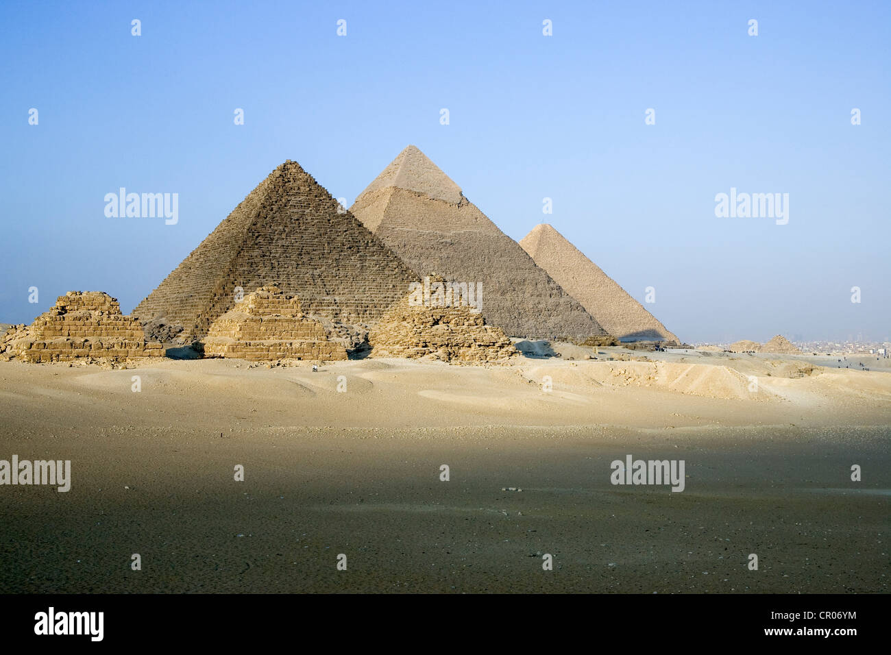 Egypt, Cairo, Guizeh, listed as World Heritage by UNESCO, Kheops ...