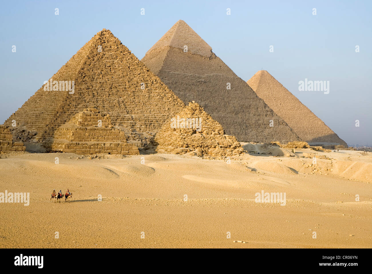 Egypt, Cairo, Guizeh, listed as World Heritage by UNESCO, Kheops ...