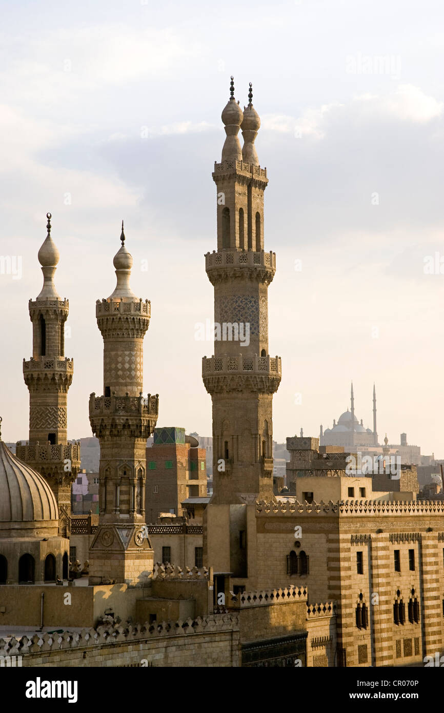 Egypt, Cairo, old town listed as World Heritage by UNESCO, Al Azhar ...