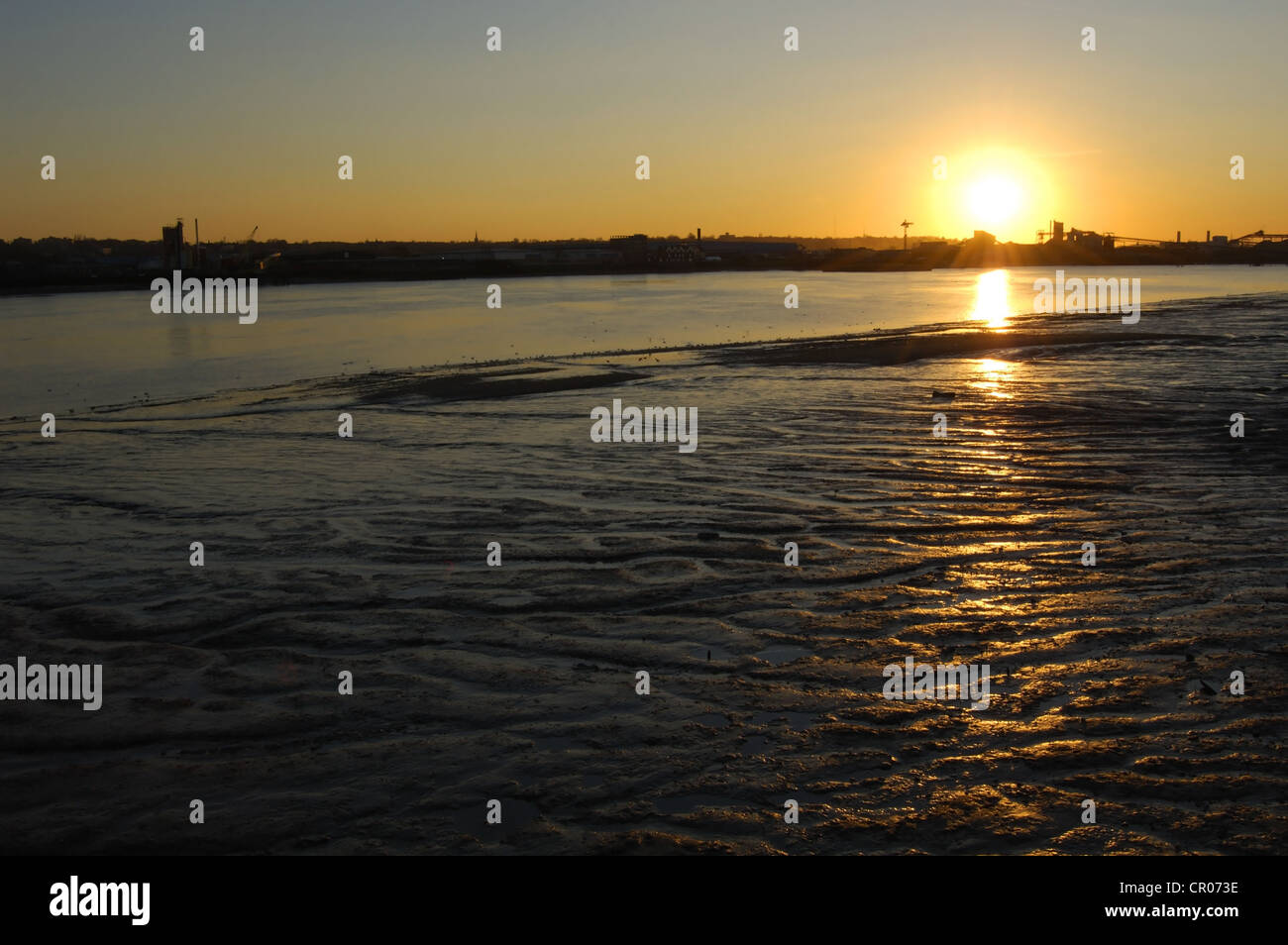Flood dusk tidal river hi-res stock photography and images - Alamy