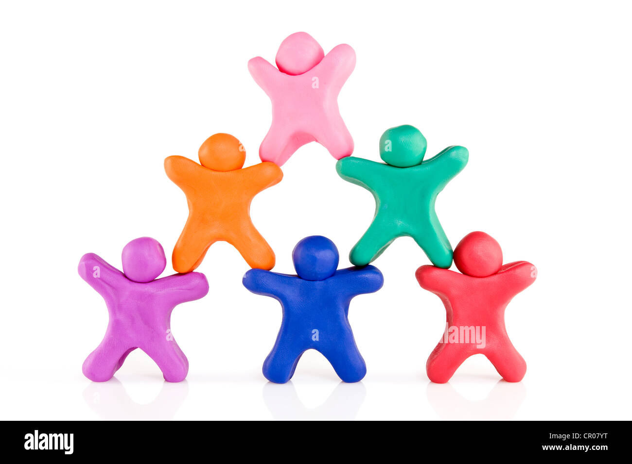 Human pyramid circus hi-res stock photography and images - Alamy